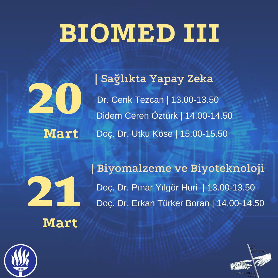 Webinar: “Artificial Intelligence in Healthcare” / Işık University ...